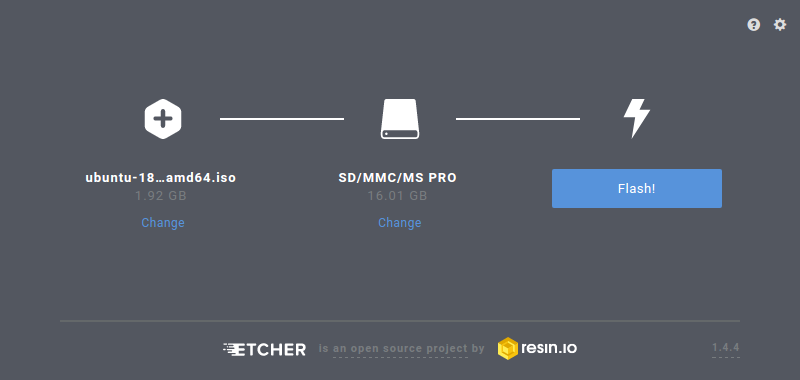 Crea unidades USB de arranque con Etcher en Windows, Linux o MacOS